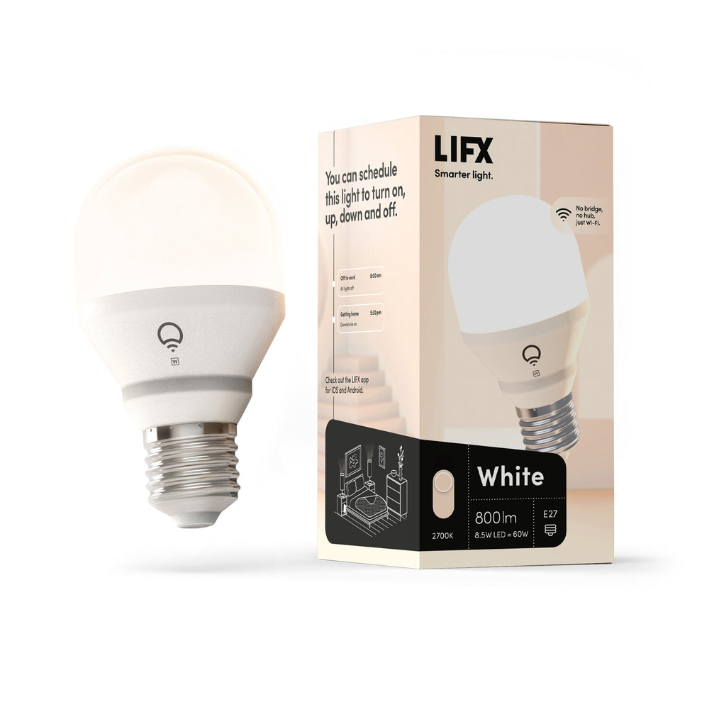 LIFX White A60 (800 LUMENS) Wi-Fi LED Smart Light – Clever House