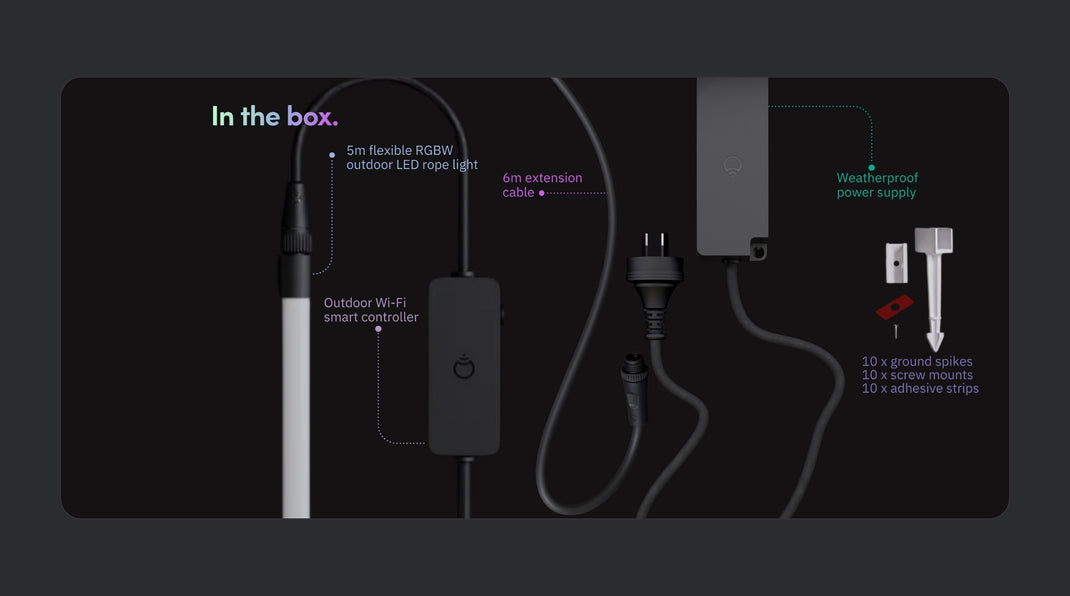 LIFX Outdoor Neon Flex 5M – Clever House